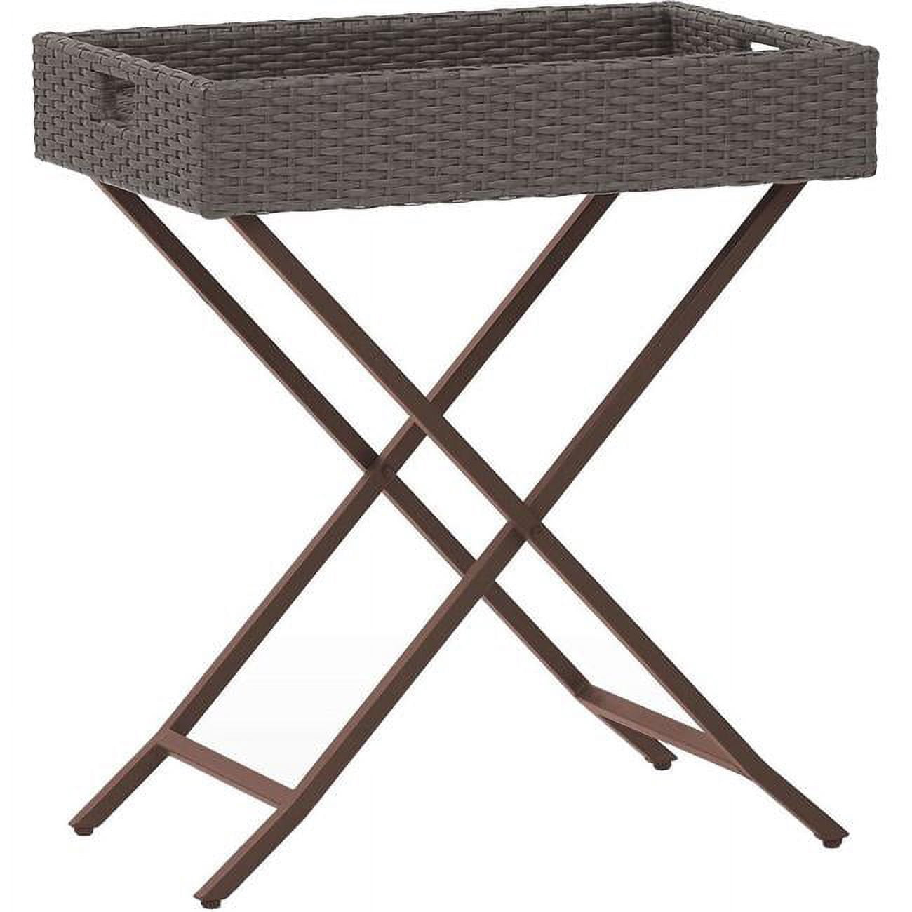Crosley Palm Harbor Outdoor Wicker Butler Tray - Walmart.com