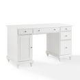 Crosley Palmetto Computer Desk, White - Walmart.com
