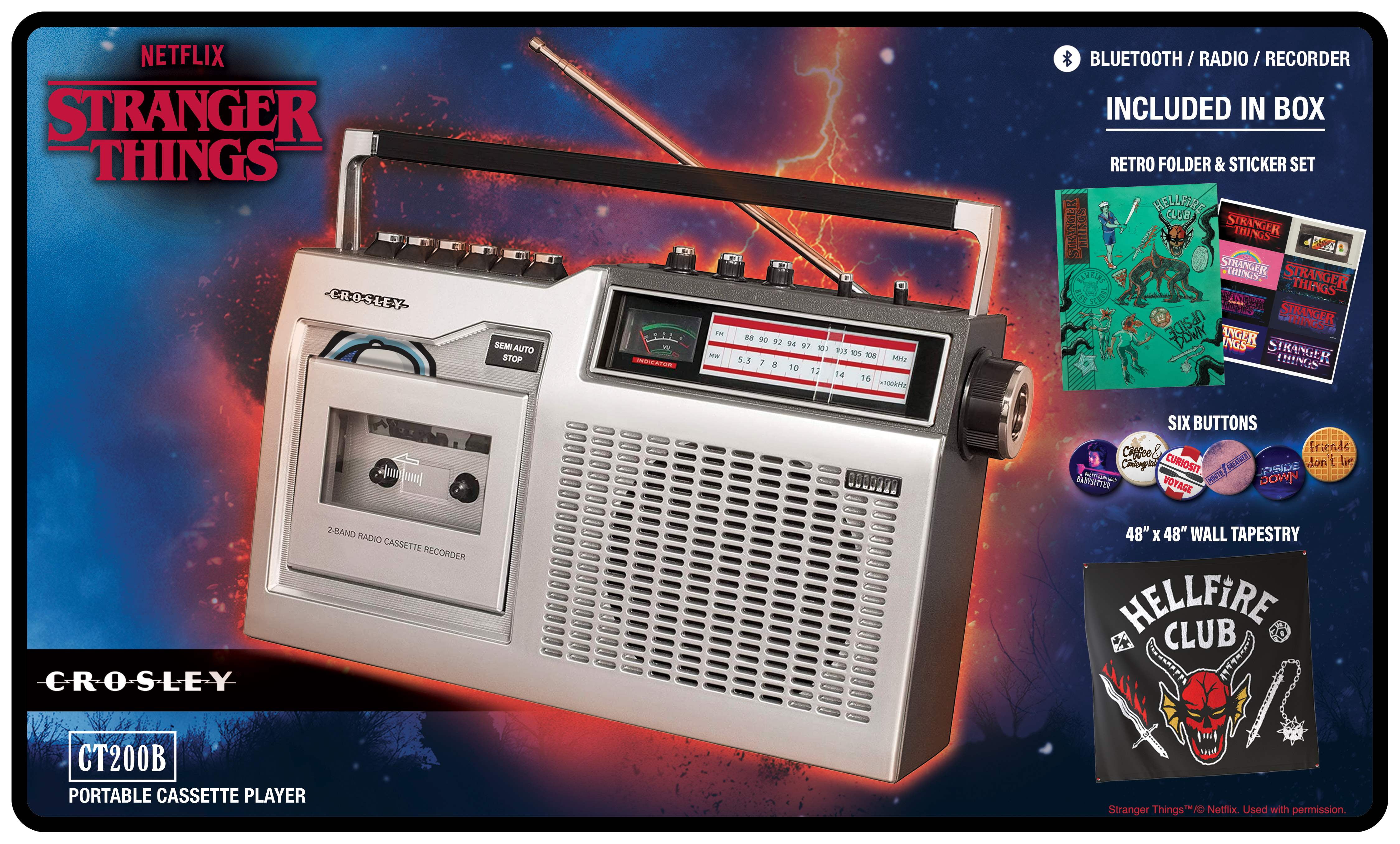 Crosley Player Silver DSV Bundle - Walmart.com