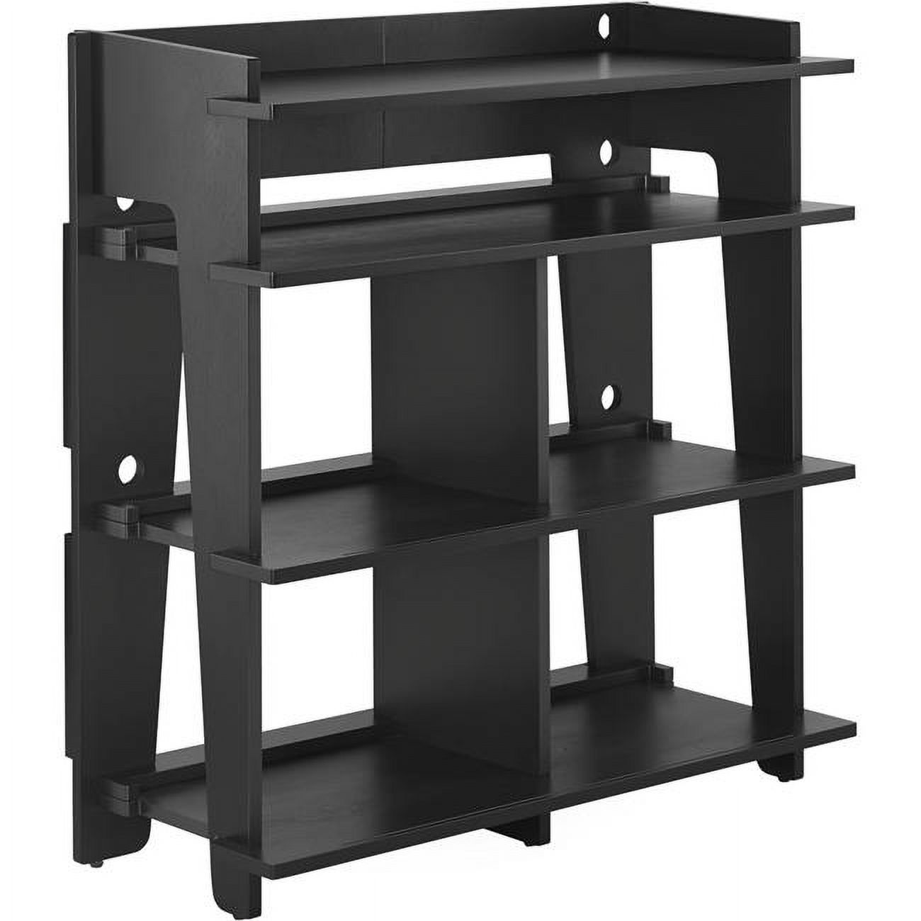 Crosley Soho Record Storage Console Black - Turntable Stand - Walmart.com