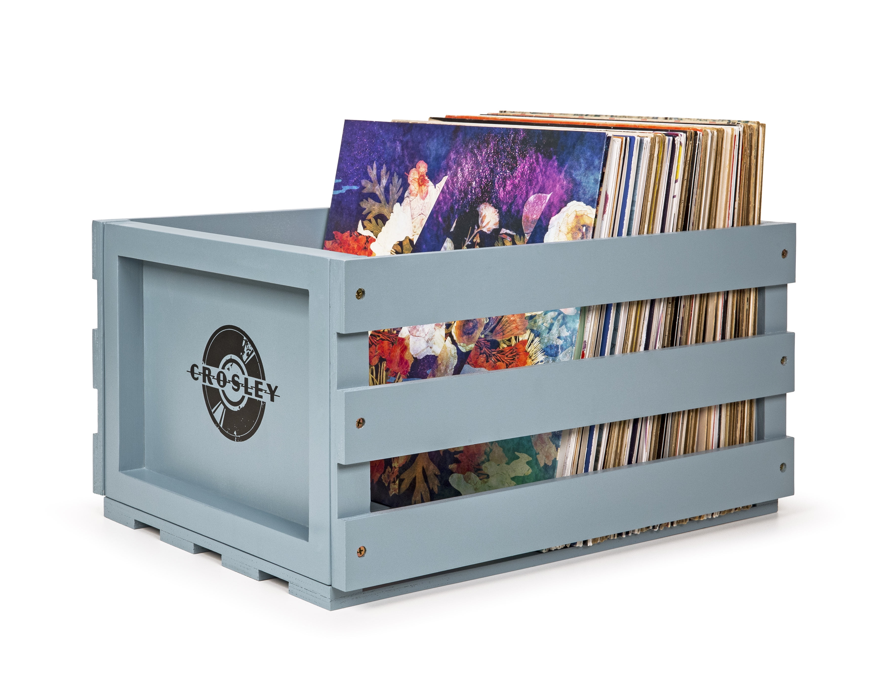 Crosley Vinyl Record Storage Crate - Walmart.com