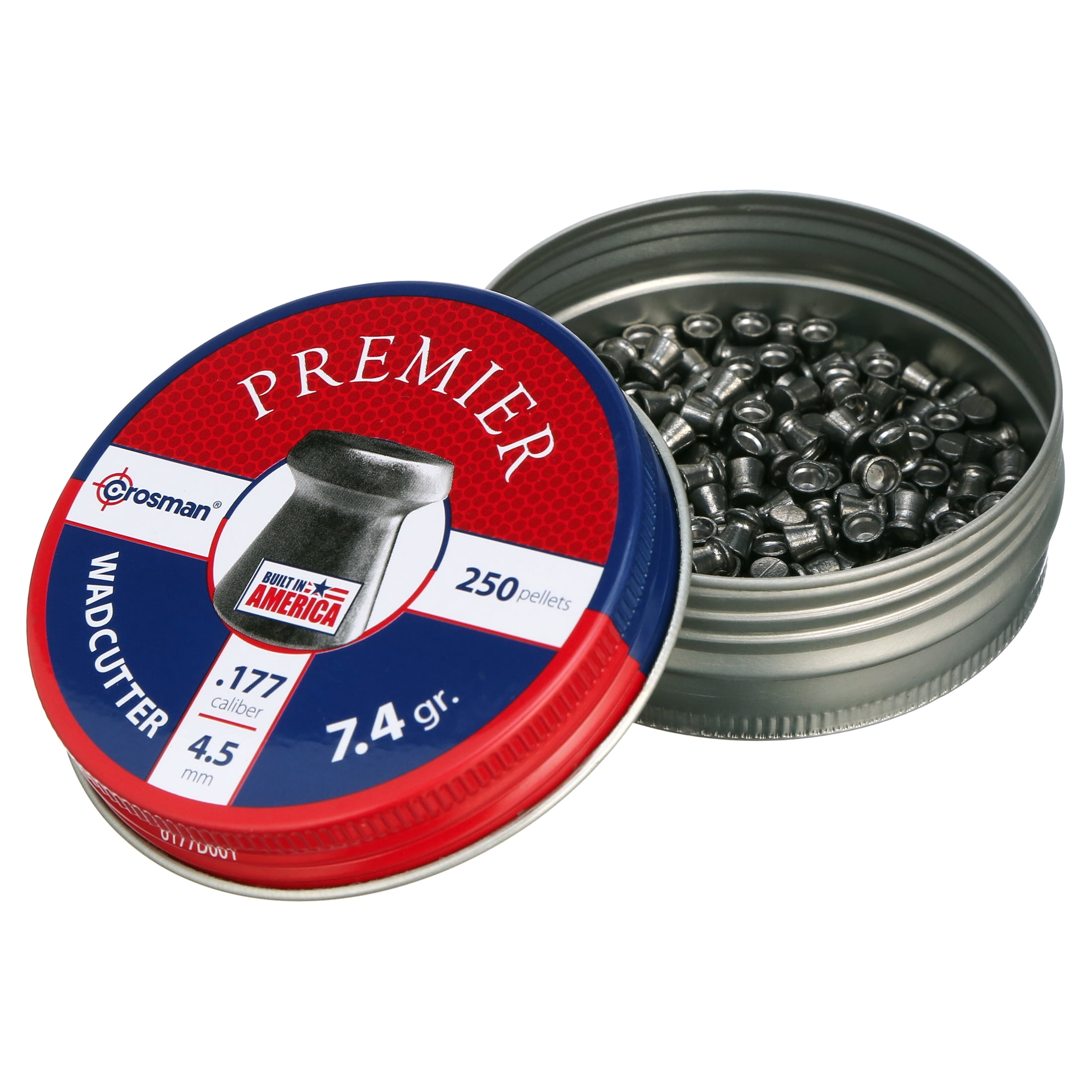 Crosman 6177 Wadcutter Pellets .177 Pellet Lead Wadcutter Pellet 250 ...