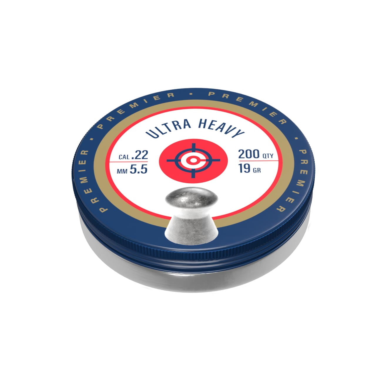 Crosman Premier Ultra Heavy .22-Caliber Domed Pellet (200-Count ...