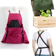 Woodworking Apron for Men, Work Apron with Multiple Tool Pockets, Durable Waxed Canvas Apron ...