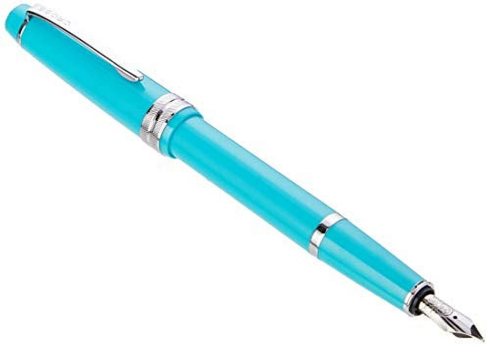 Cross Bailey Light Polished Teal Resin Fountain Pen - Medium Nib ...