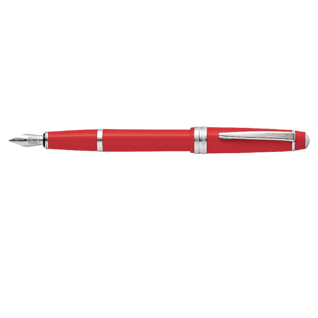 Cross Bailey Light Red Lacquer Fine Nib Fountain Pen - Walmart.com