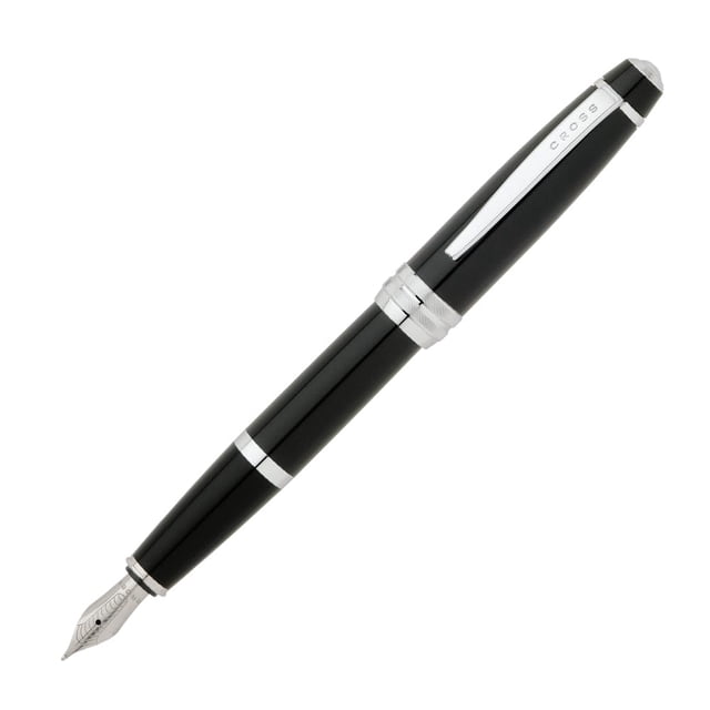 Cross Bailey™ Black Lacquer Medium Nib Fountain Pen - Walmart Business ...