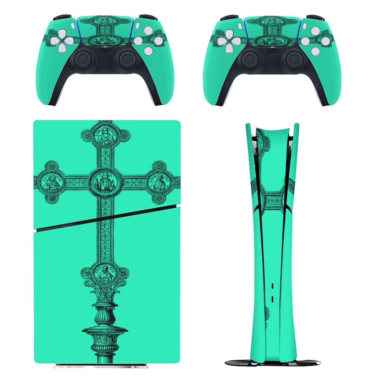 Cross, Belief, Belief, Symbol PS5/PS5 Slim Digital Disc Skin Sticker ...