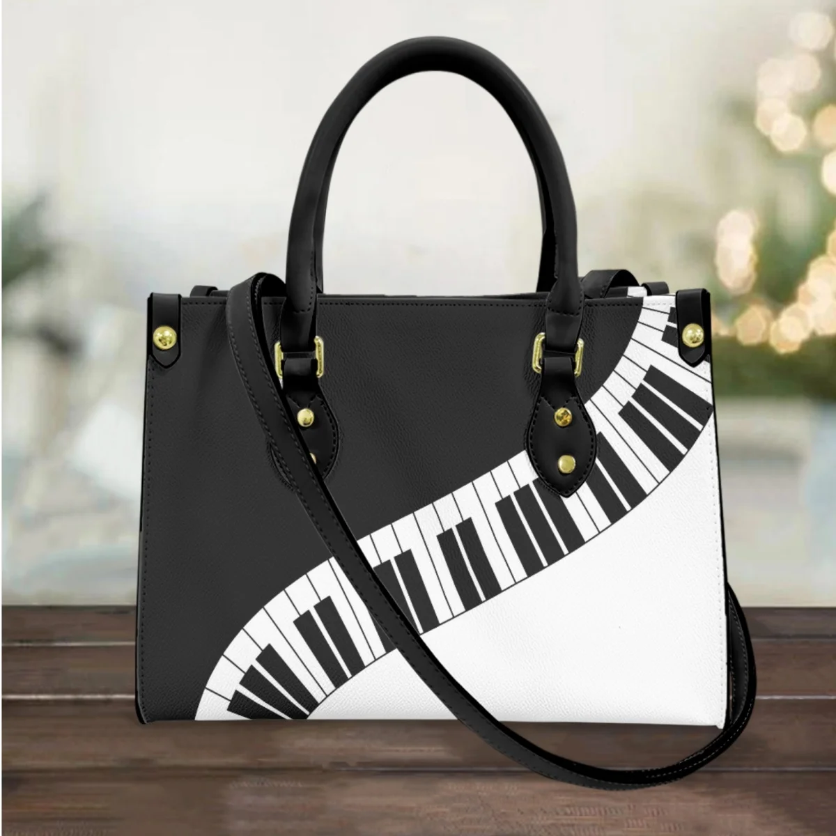 Cross Body Bags Female Luxury Piano Keys Designer Leather Shoulder Bag ...