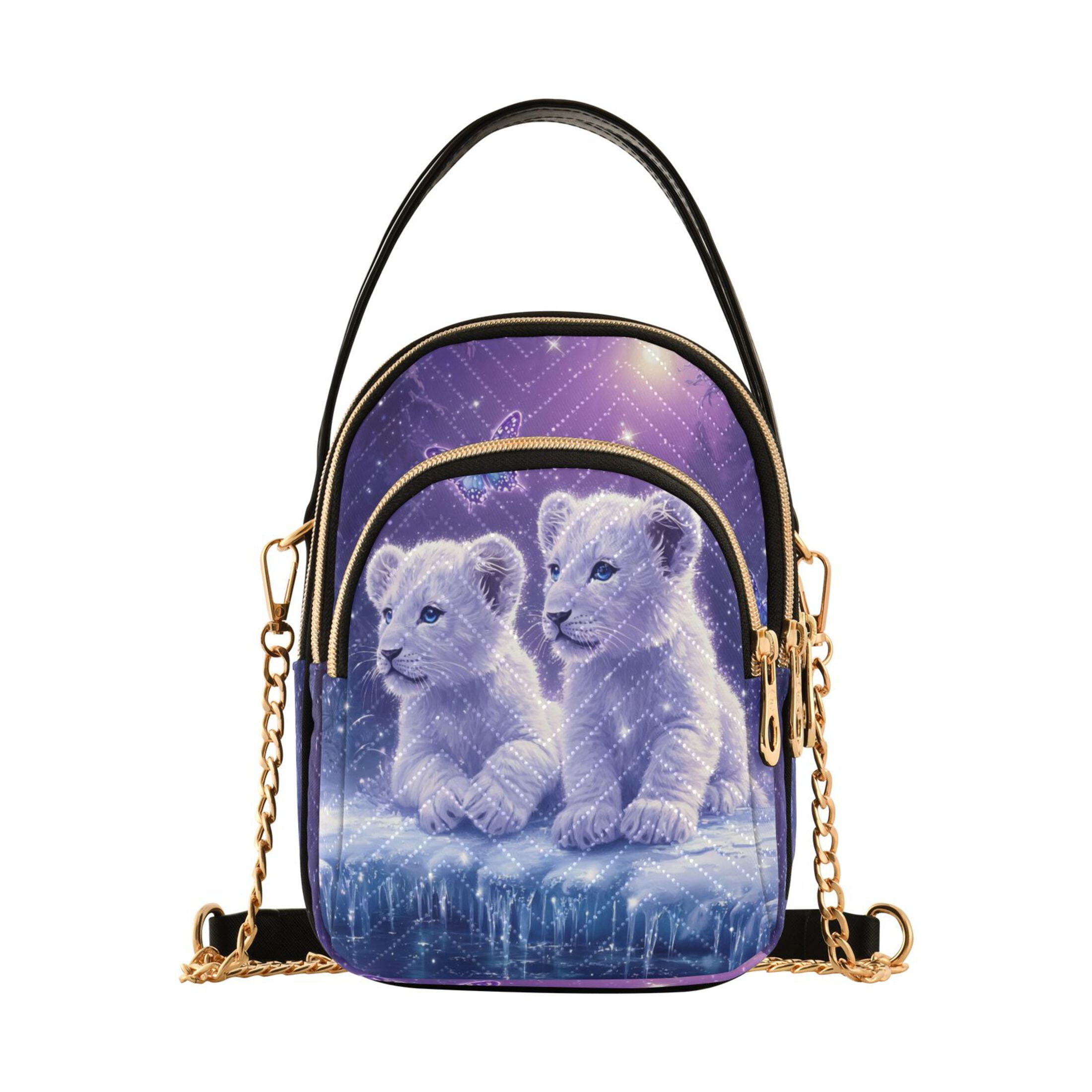 Cross Body Fashion Shoulder Waist Purse Bags Cubs in A Winter ...