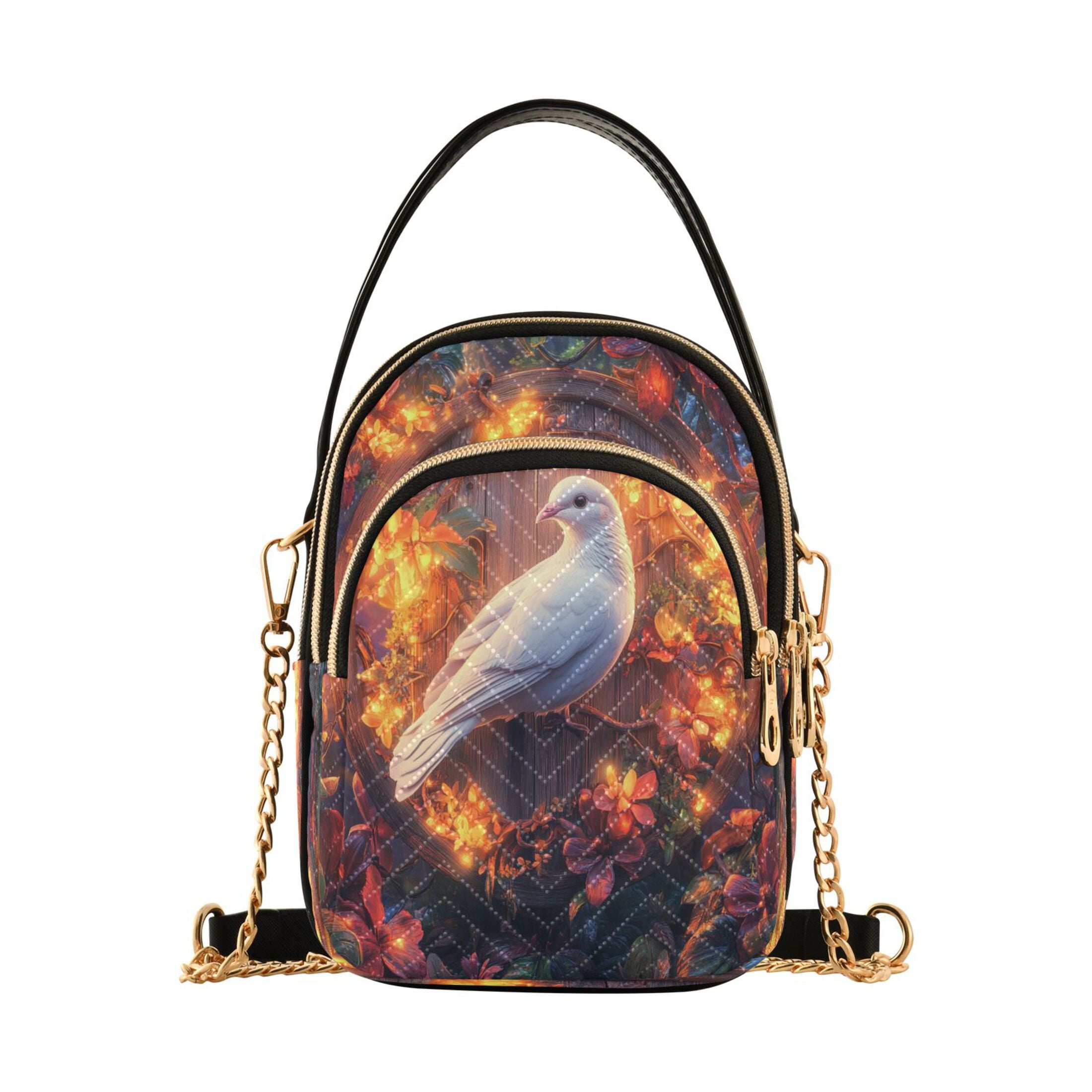 Cross Body Fashion Shoulder Waist Purse Bags Dove Of Dreams Pocket ...