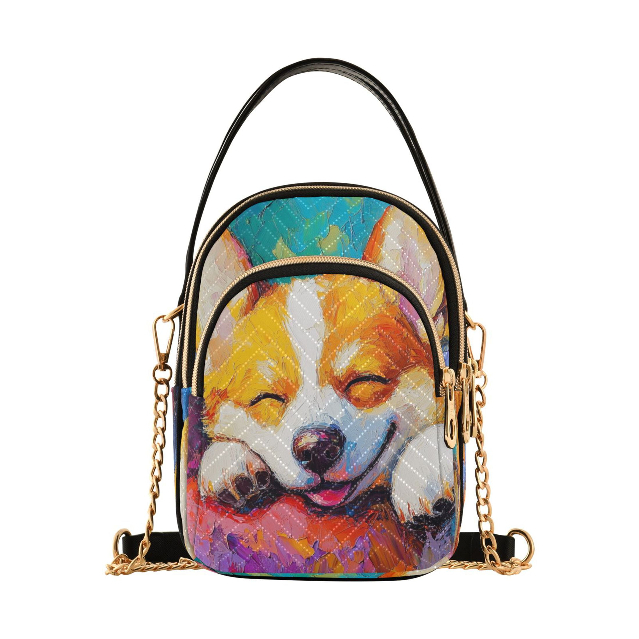 Cross Body Fashion Shoulder Waist Purse Bags Lazy Days Of A Happy Corgi ...