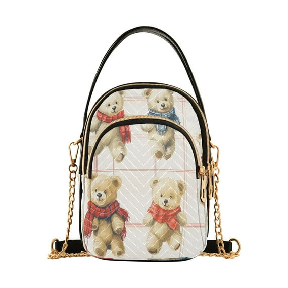 Cross Body Fashion Shoulder Waist Purse Bags Playful Bears in ...