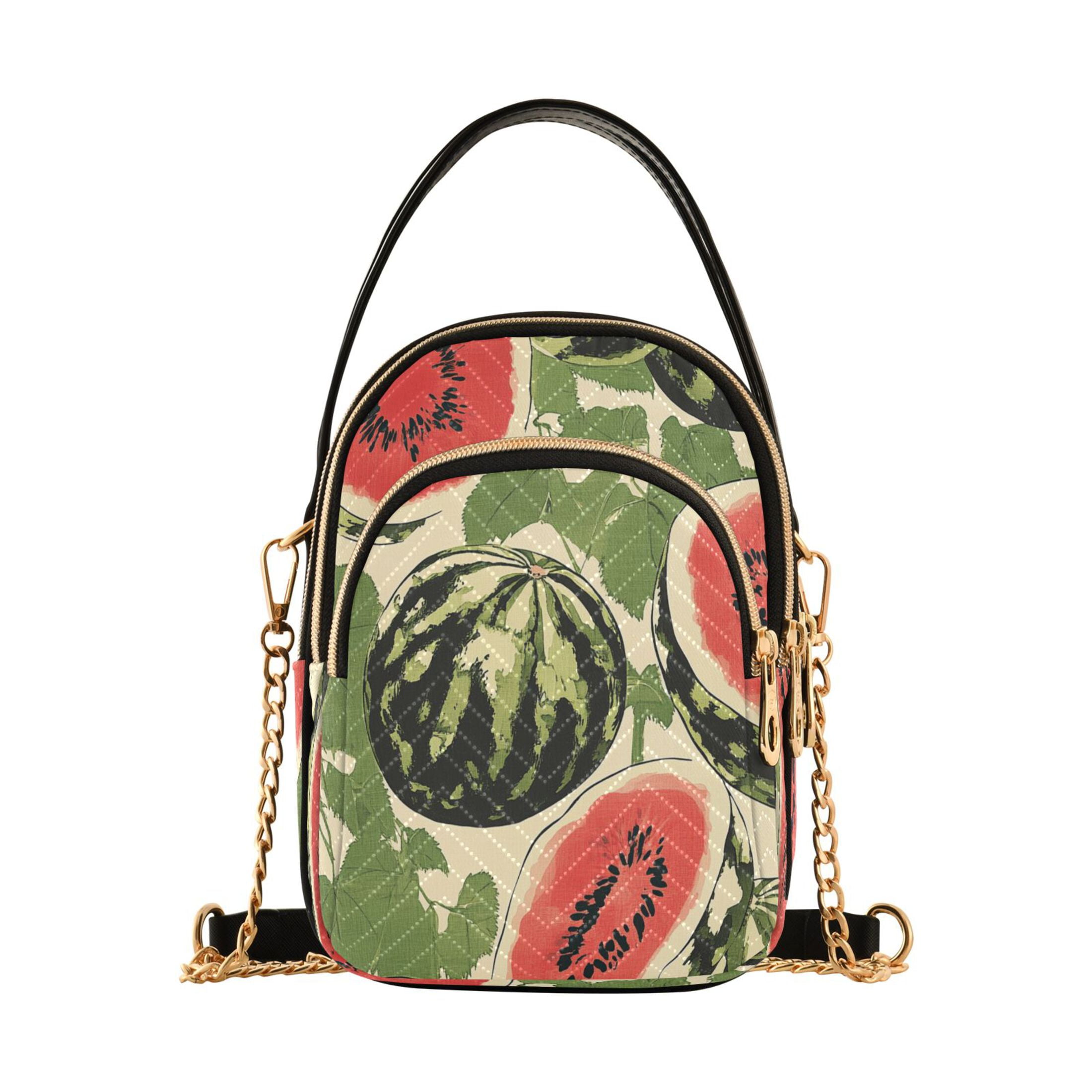 Cross Body Fashion Shoulder Waist Purse Bags Summer Delight: Watermelon ...
