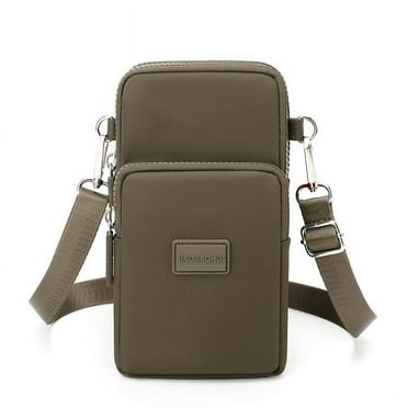 Crossbody Cell Phone Bag, TSV Small Waterproof Nylon Shoulder Purse ...