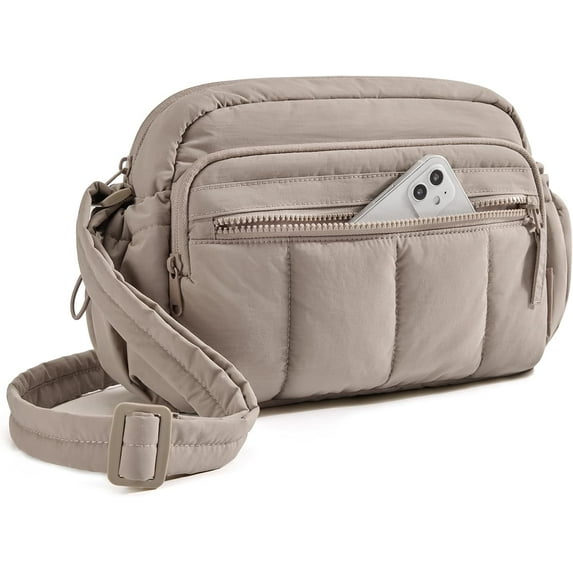 Cross Body Purse, Mini Crossbody Bags for Women Travel Purse, Puffy ...