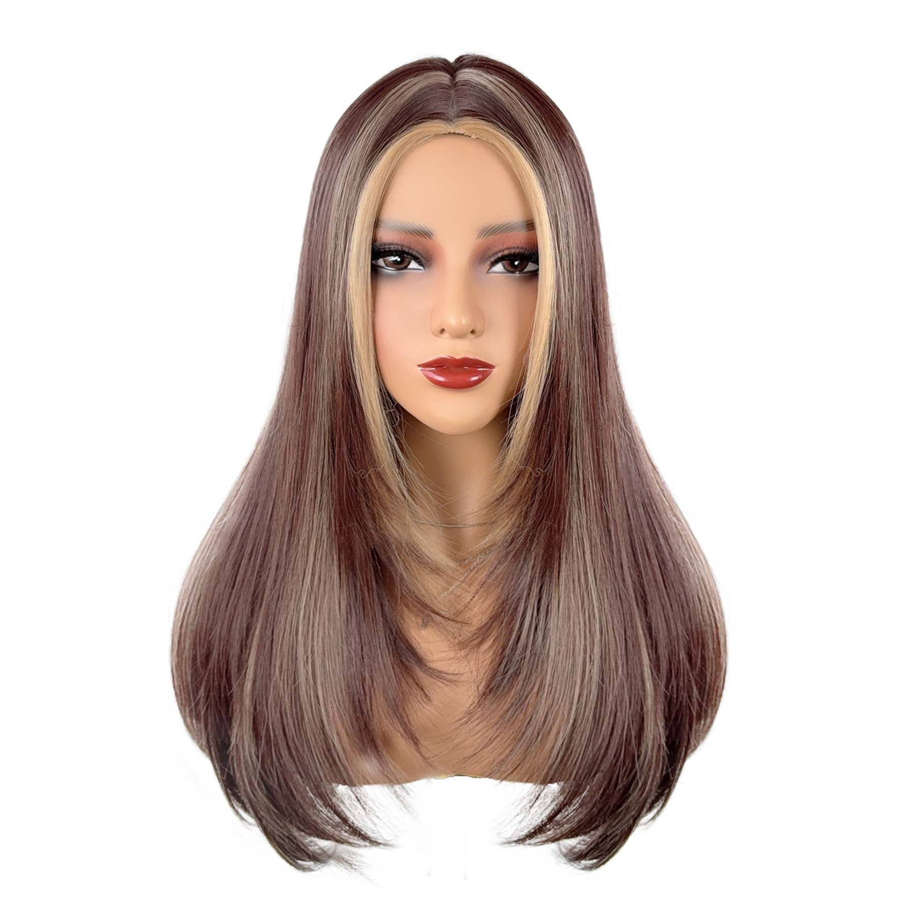 Cross-Border European and American Natural Women's Mid-Point Dyed High ...