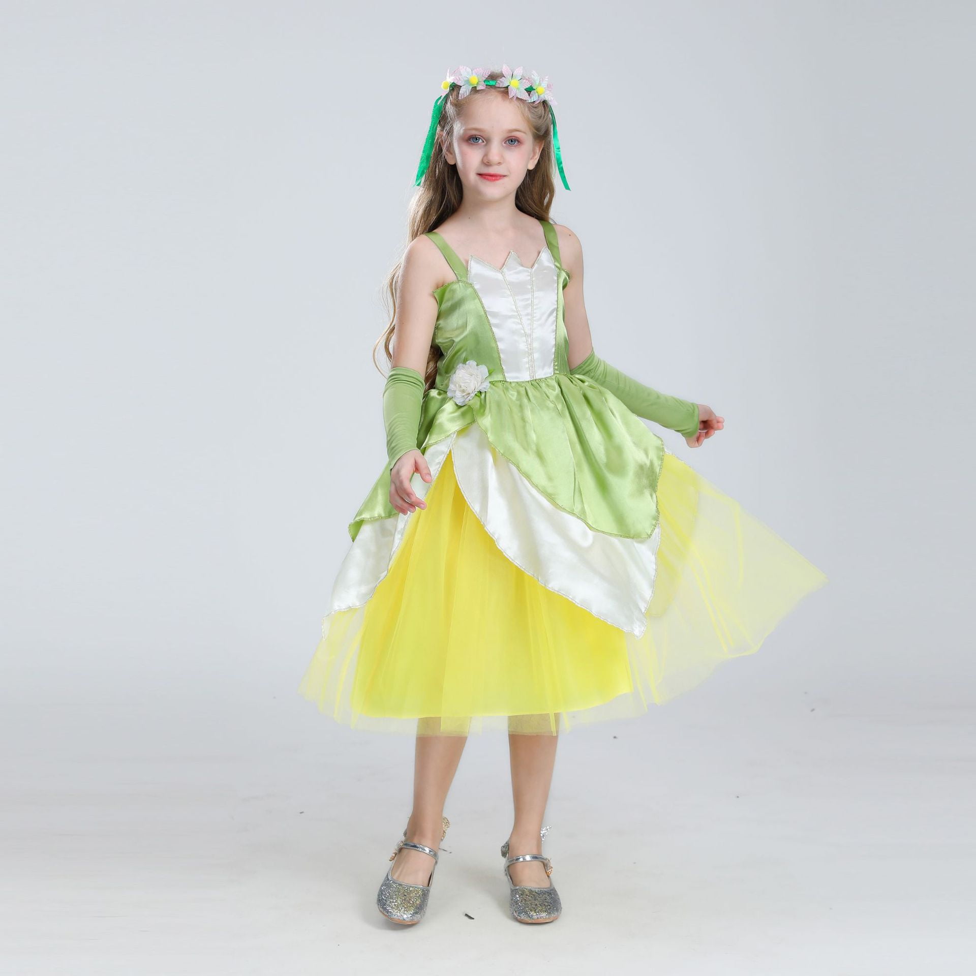 Cross Border Halloween Tiana Dress Costume Cosplay The Wizard of Oz ...