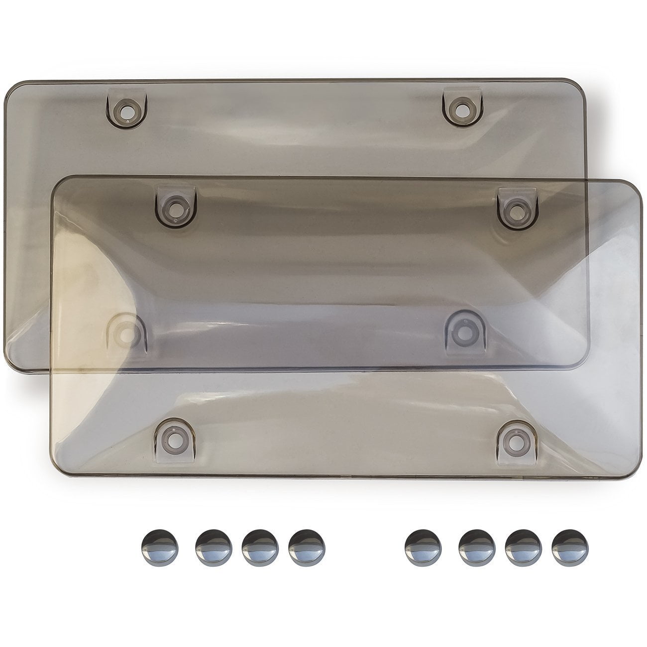 Cross-Border Hot Sale (2 Pieces) Car License Plate Frame Transparent ...