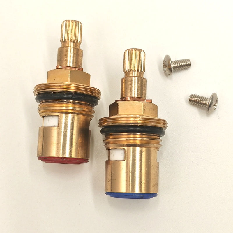 Cross-Border Hot Selling Quick Opening Valve Core Brass Ceramic Double ...