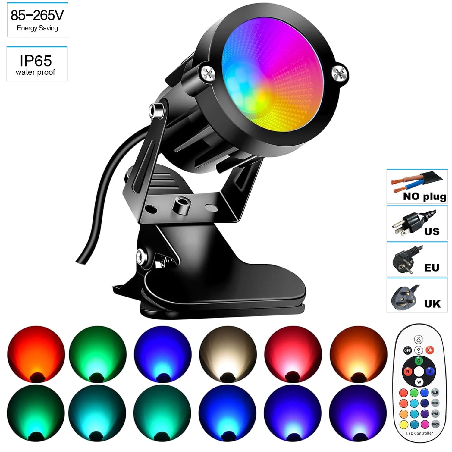 Cross-Border Hot-Selling RGBW Spotlight Indoor Atmosphere Light ...
