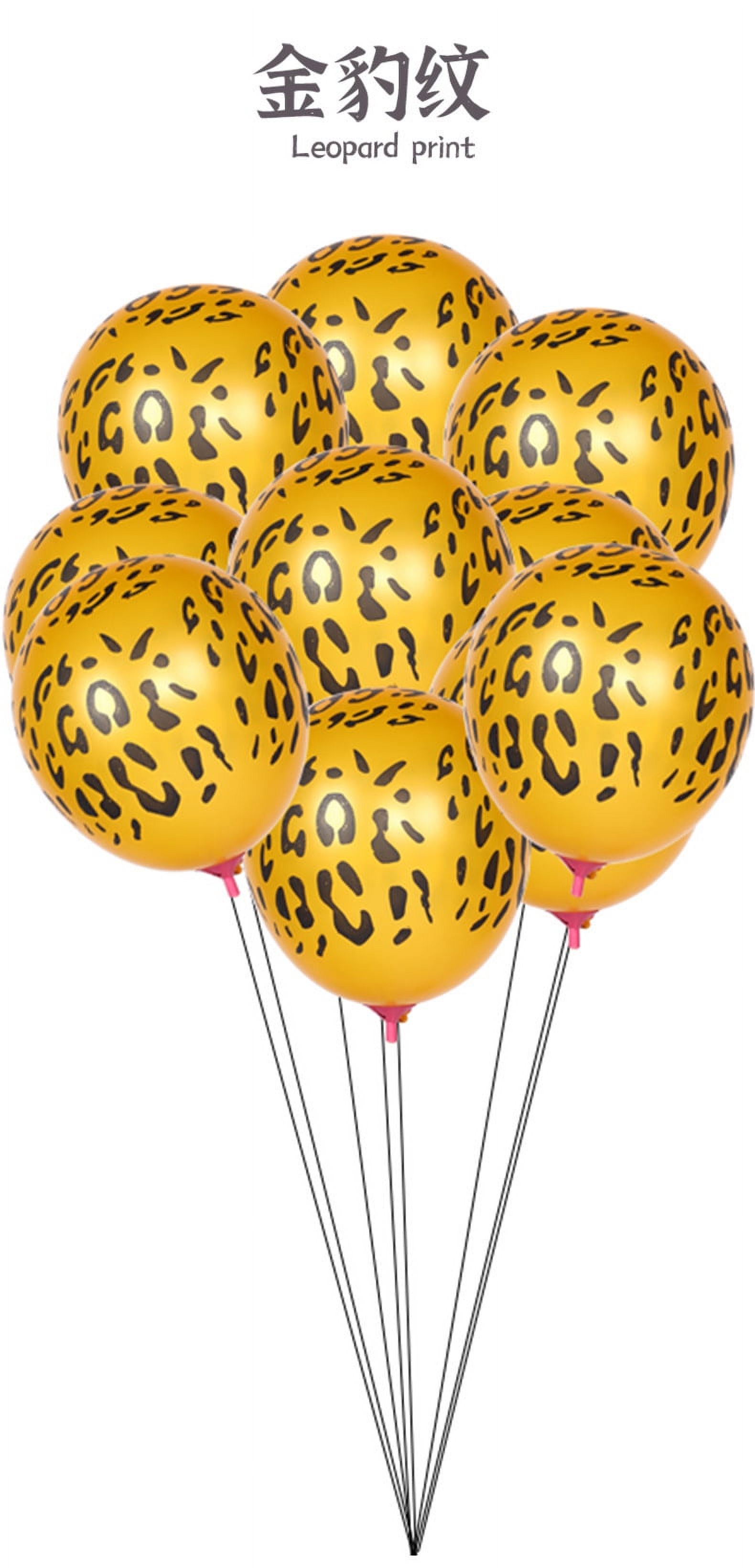 Cross Border Jungle Animal Striped Latex Balloon Deer Print Dairy ...