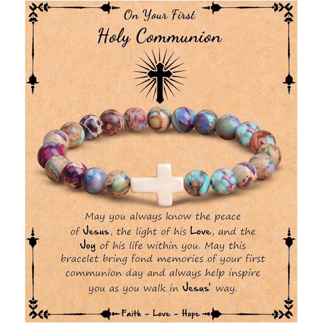 𝗖𝗵𝗿𝗶𝘀𝘁𝗶𝗮𝗻 𝗚𝗶𝗳𝘁𝘀, Cross Bracelets For Women, Faith Religious Easter ...