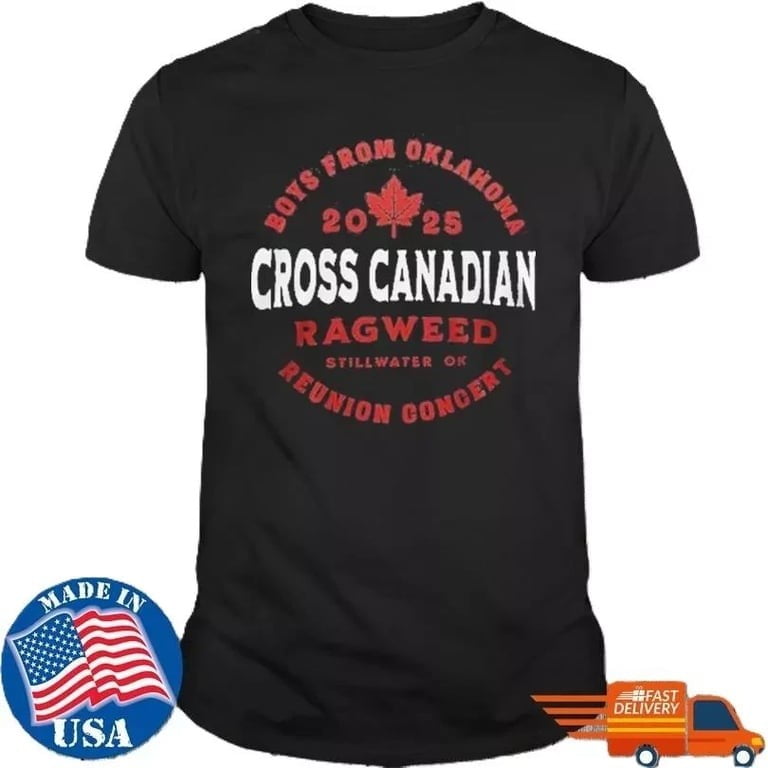 Cross Canadian Ragweed 2025 The Boys From Oklahoma T Shirt Full Size S-3XL SS514 - Walmart.com