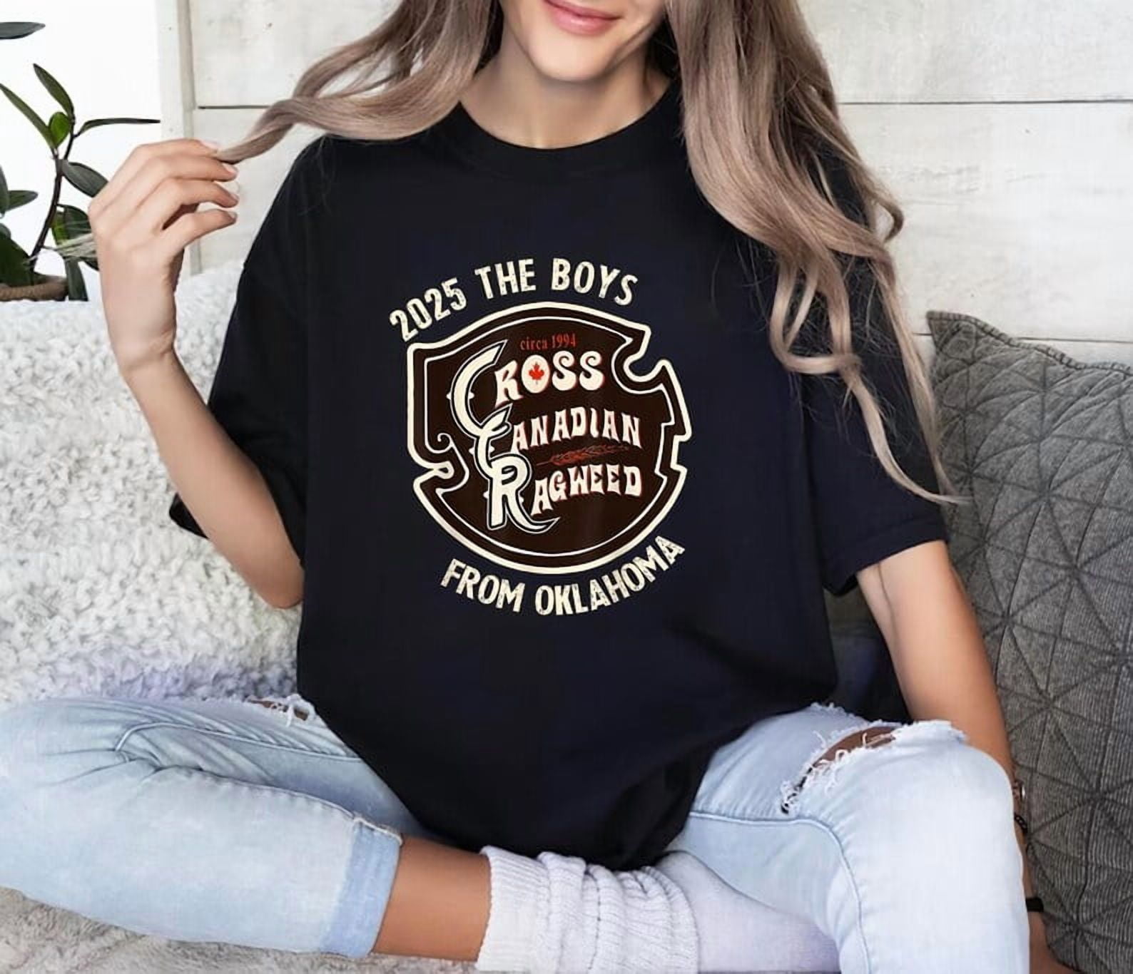 Cross Canadian Ragweed The Boys From Oklahoma Concert 2025 Shirt ...