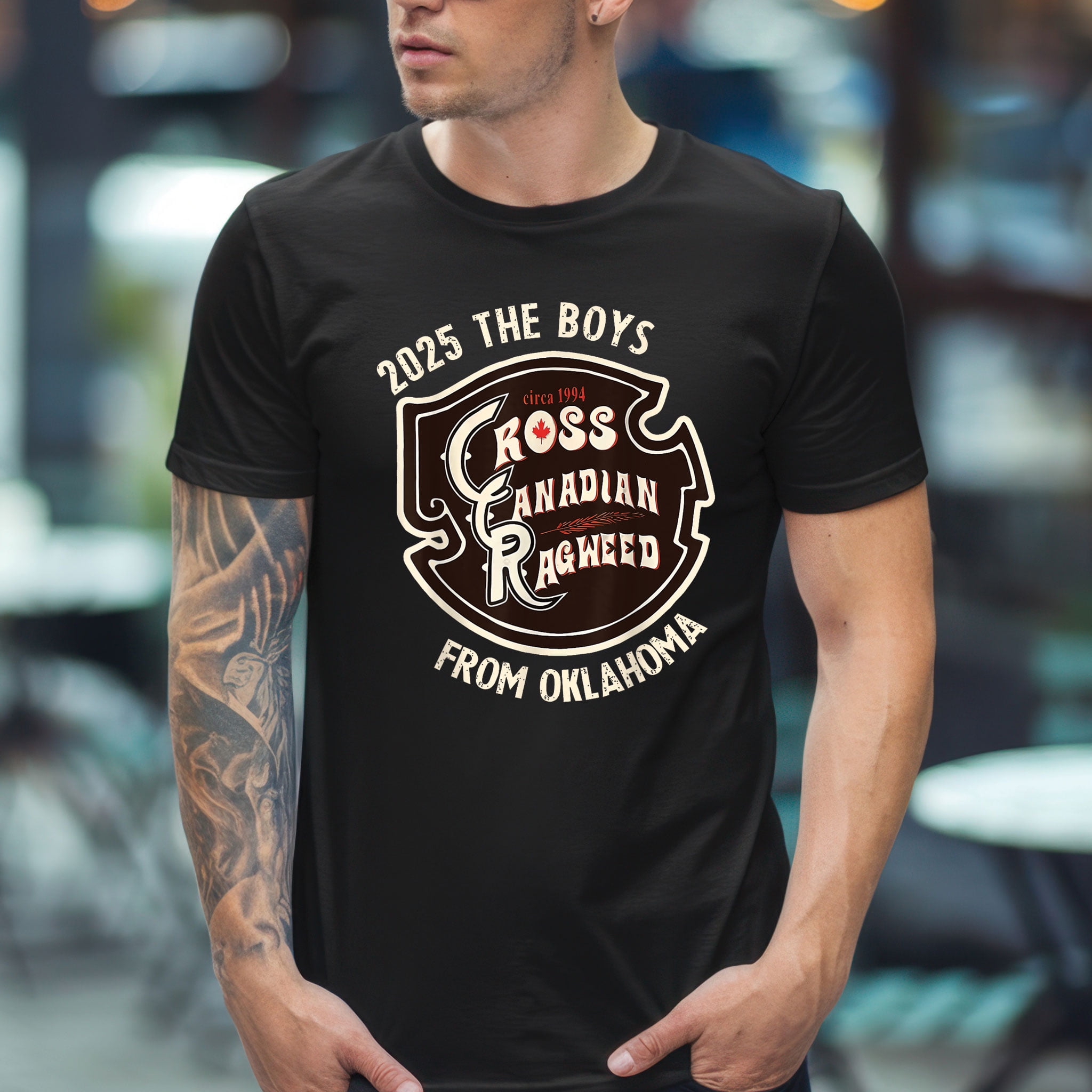 Cross Canadian Ragweed The Boys From Oklahoma Concert 2025 T-Shirt ...