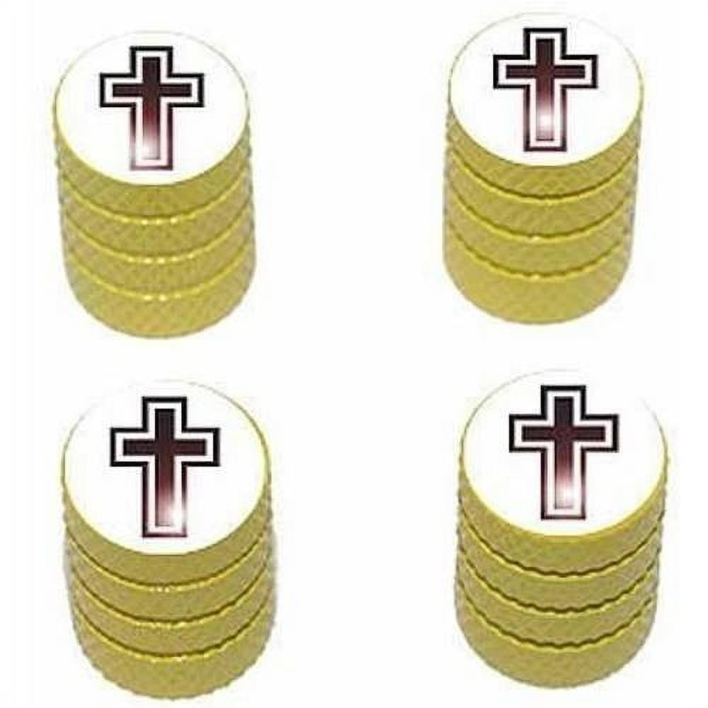 Cross Christian Religion Religious Tire Rim Wheel Aluminum Valve Stem ...