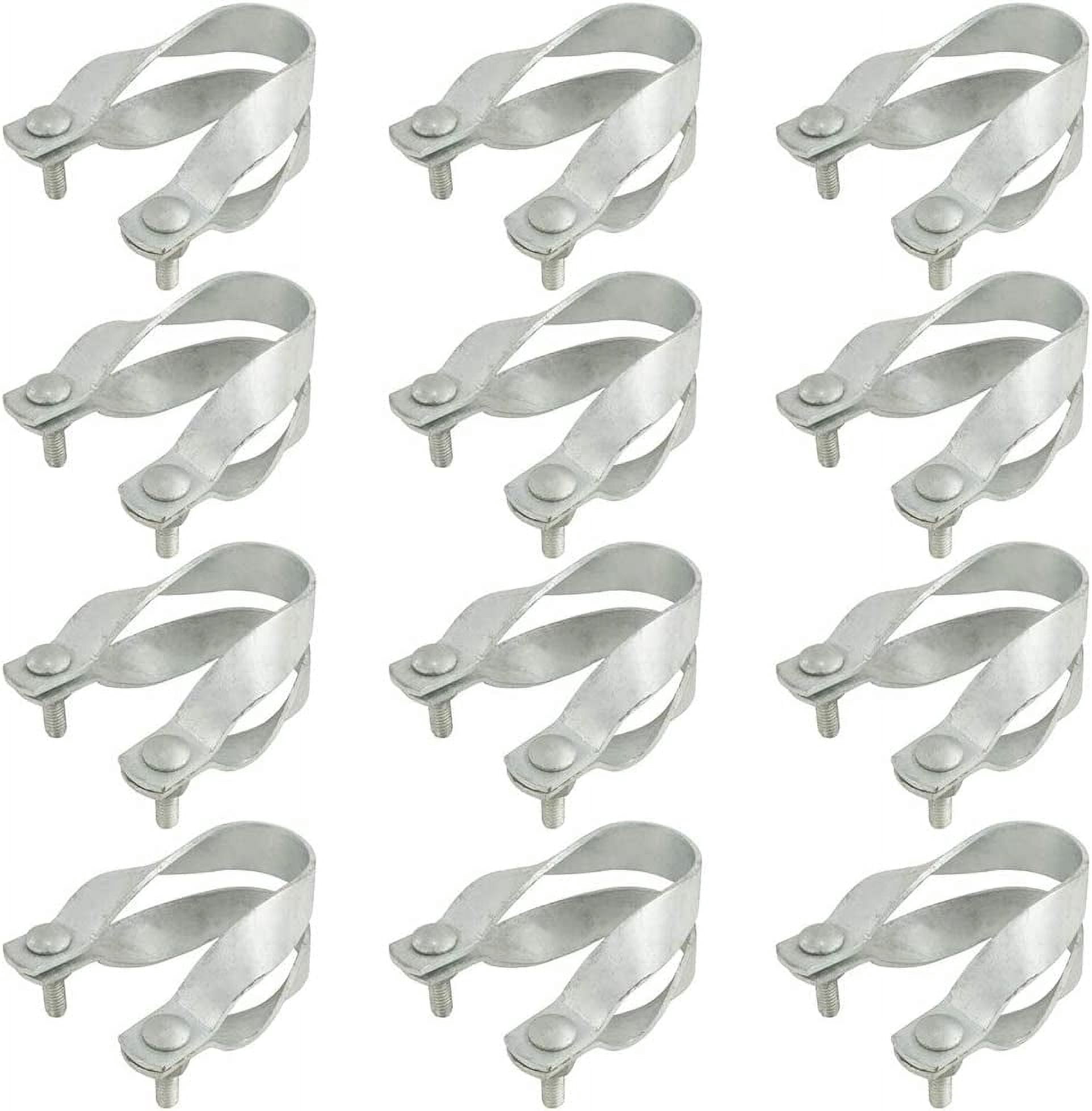 Cross-Connector (Purlin Bracket) for Greenhouse - Galvanized Steel (12 ...