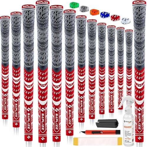 Cross Cord Golf Grips Set of 13 Grips with Tape or Full Regripping Kit ...