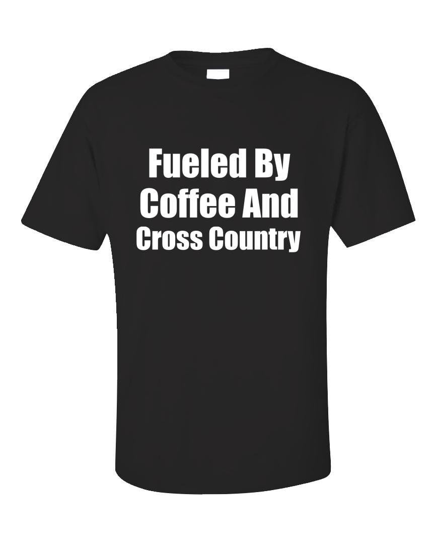 Cross Country Running Shirt, Coffee Lover Tee, Runner Gift Shirt ...