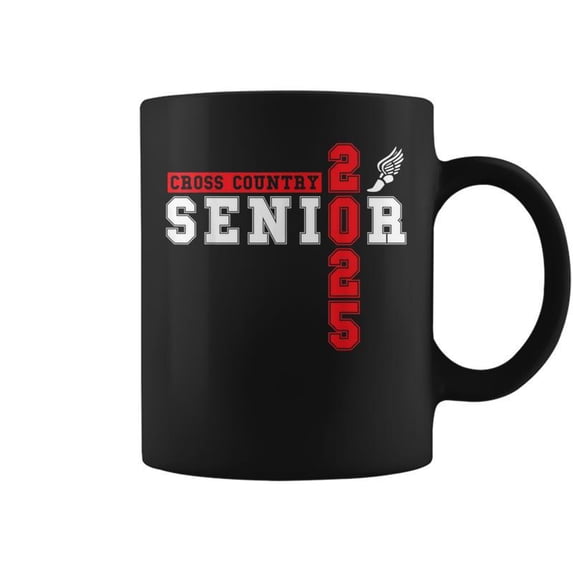 Cross Country Senior Night Senior 2025 Graduation Party 6 Coffee Mugs ...