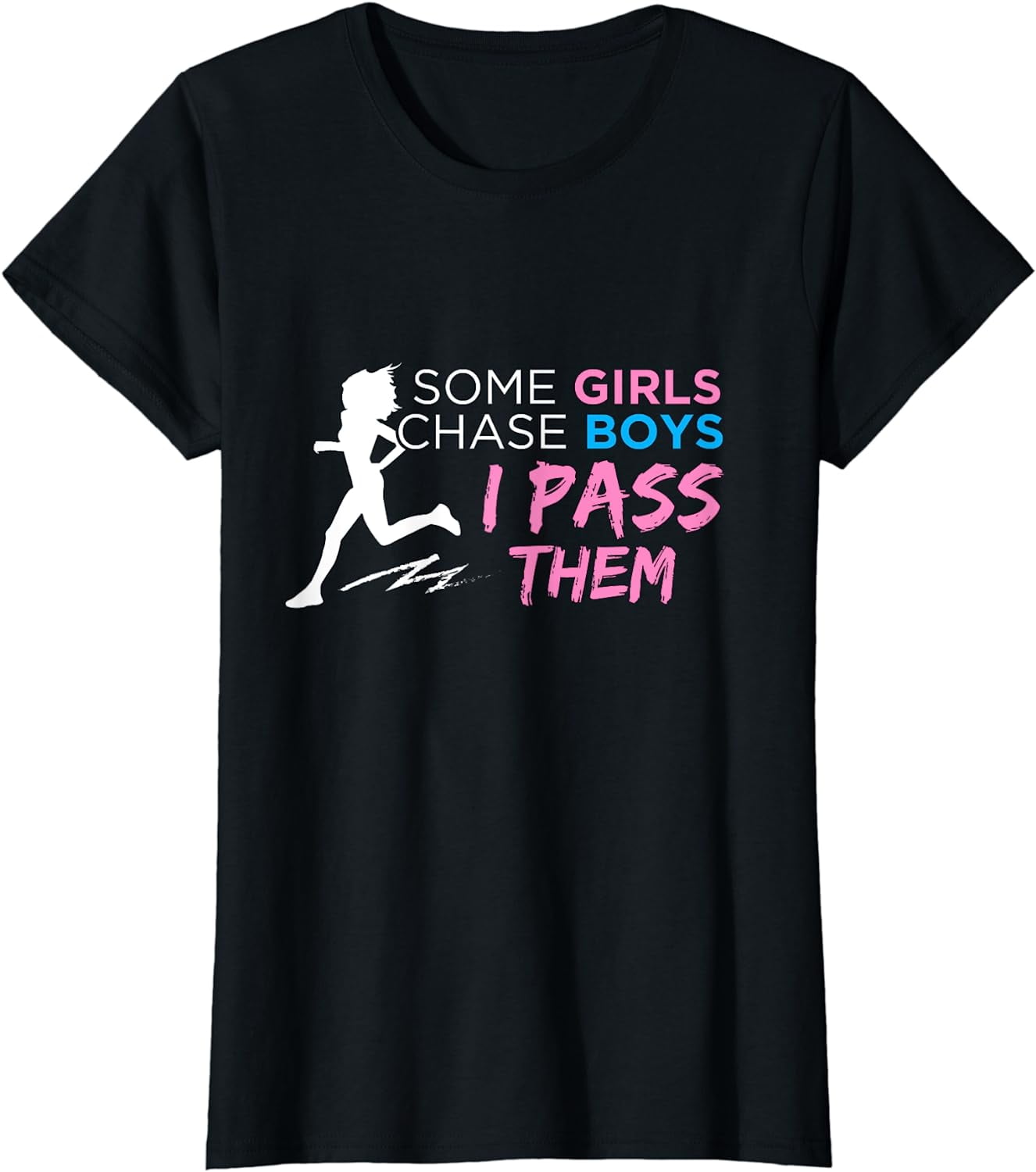 Cross Country Track Marathon Runner Girls Love Running T-Shirt ...