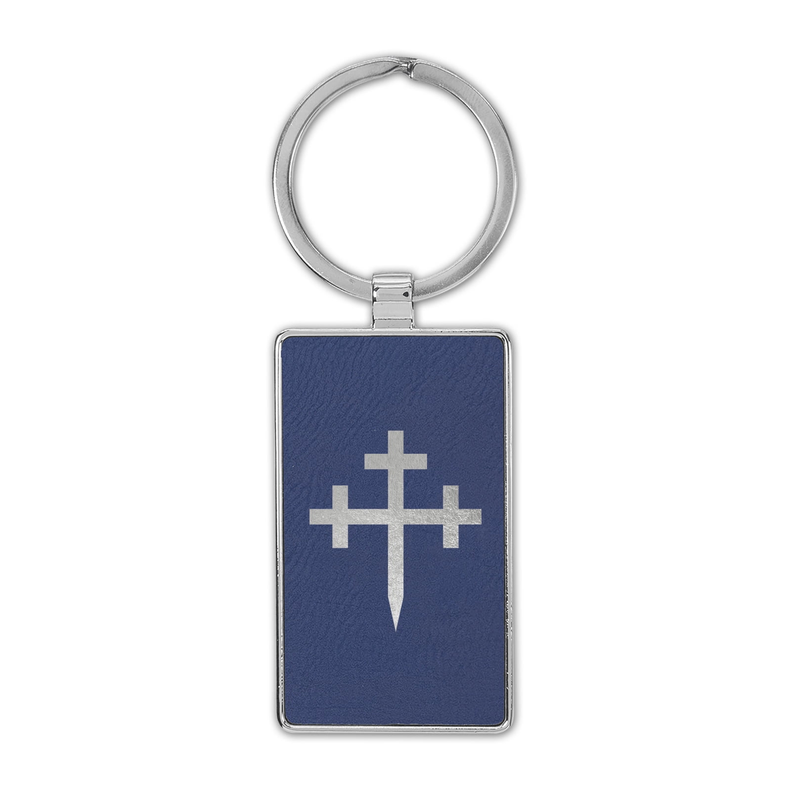 Cross Crosslet Fitchy Premium Leatherette Keychain - Blue - Walmart.com