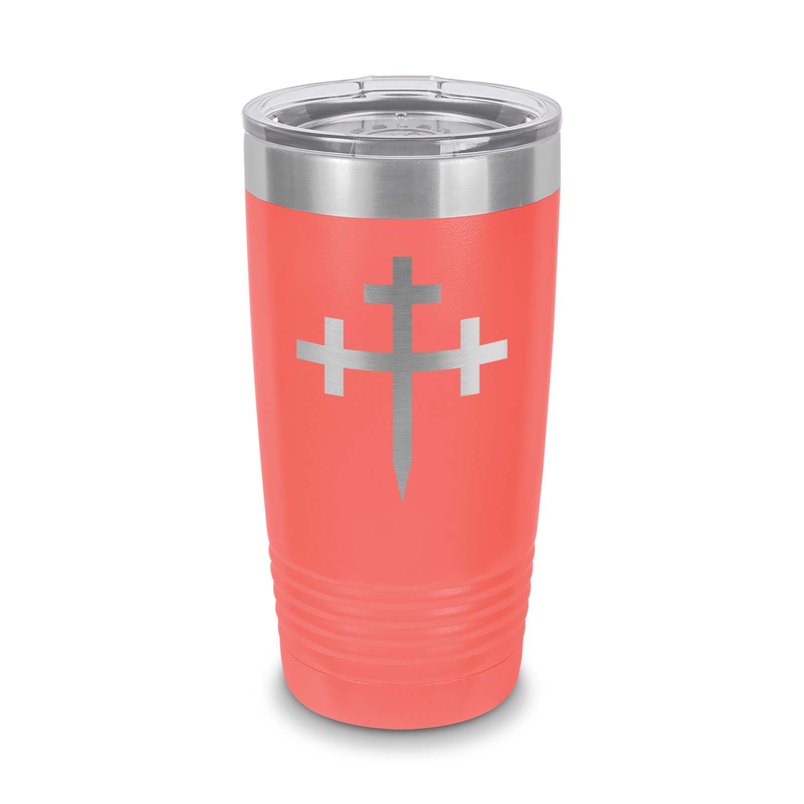 Cross Crosslet Fitchy Tumbler 20 oz - Laser Engraved w/ Clear Lid ...