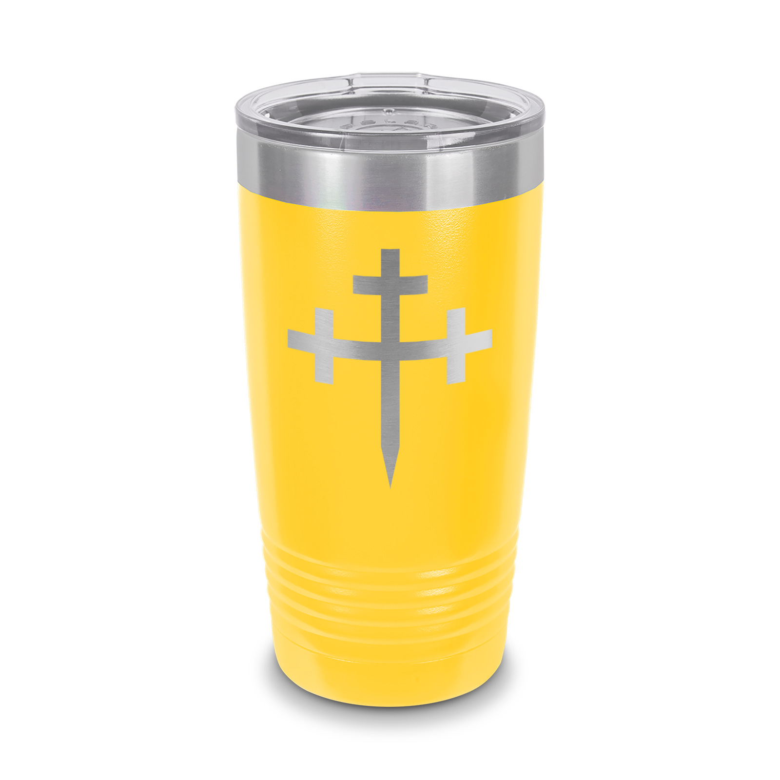 Cross Crosslet Fitchy Tumbler 20 oz - Laser Engraved w/ Clear Lid ...