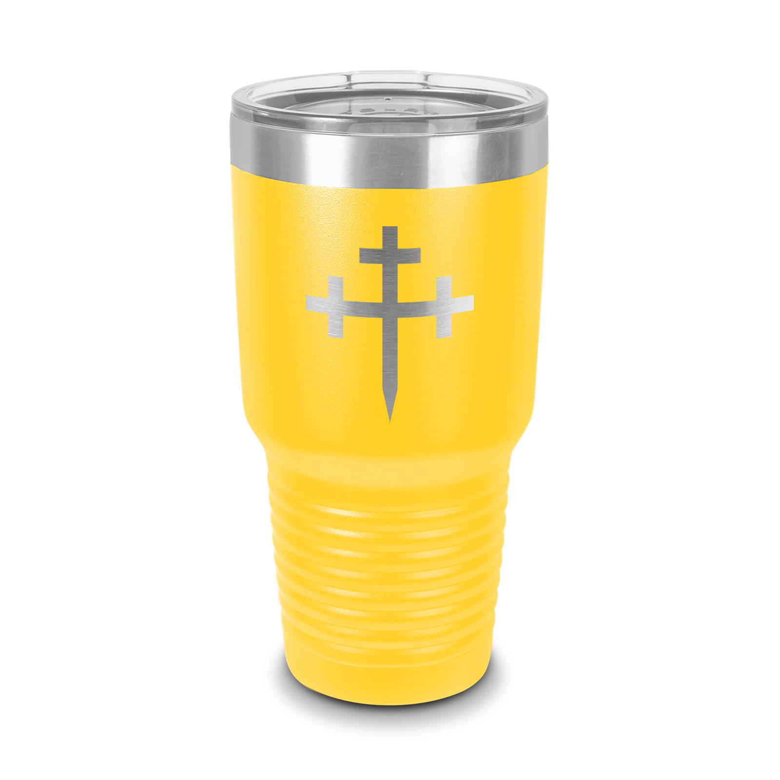 Cross Crosslet Fitchy Tumbler 30 oz - Laser Engraved w/ Clear Lid - Stainless Steel - Vacuum ...