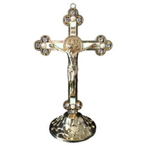 Standing Crucifix, Jesus Crucifix Jesus Cross Statue, Catholic Table ...