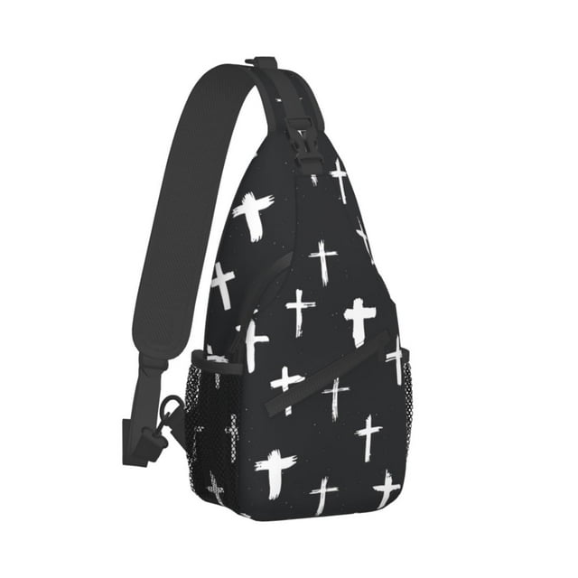 Cross Crucifixion Crossbody Bag Sports Christian Crosses Religious ...