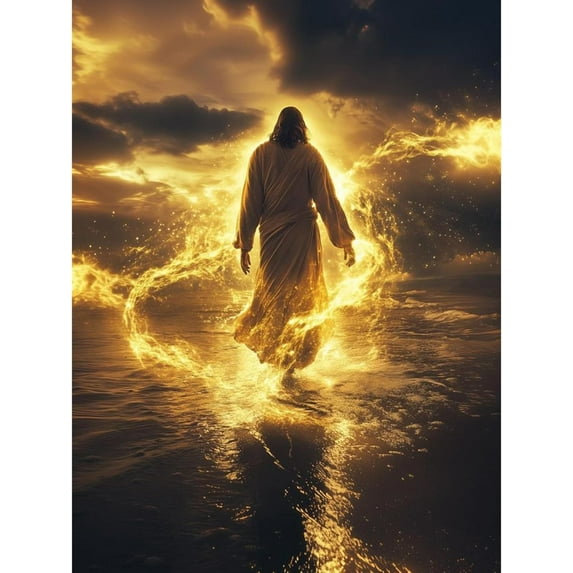 Cross Diamond Art Kits for Adults, Jesus Christ Cross 5D Diamond ...