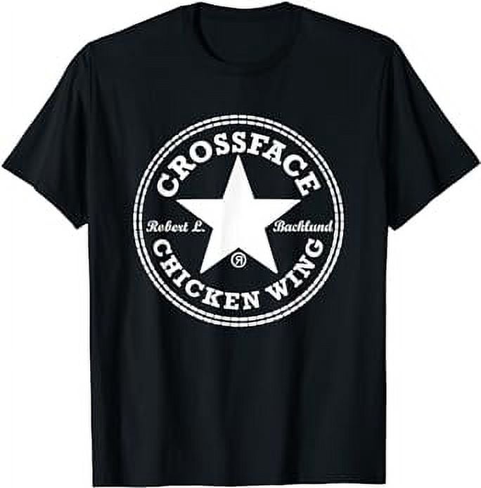 Cross Face Chicken Wing T-Shirt - Walmart.com