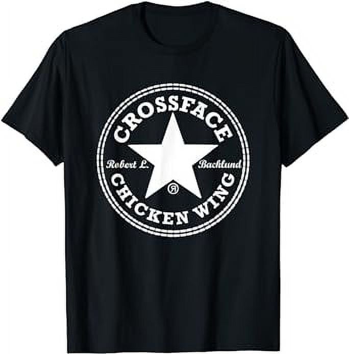 Cross Face Chicken Wing T-Shirt - Walmart.com