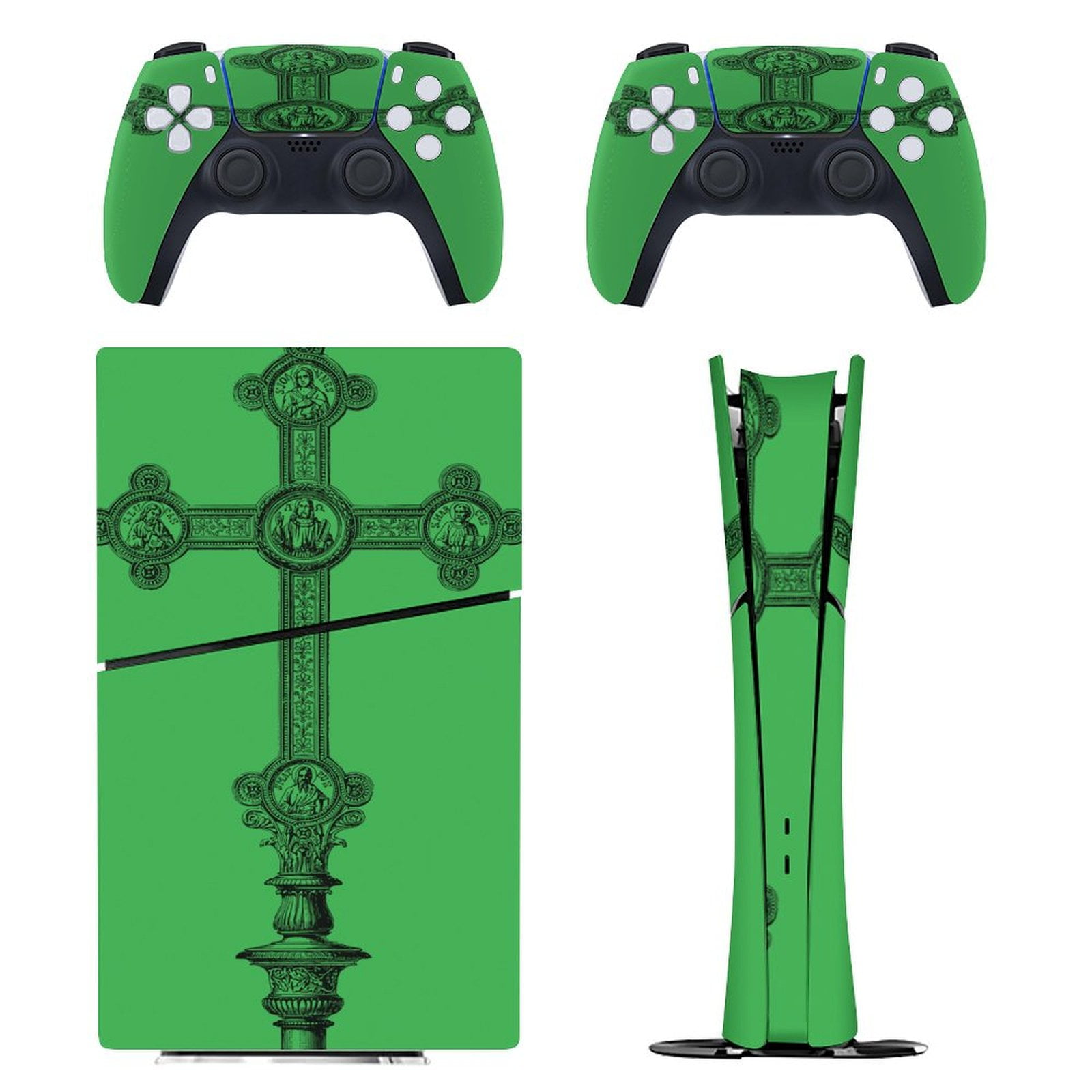 Cross, Faith PS5/PS5 Slim Digital Disc Skin Sticker For Console And ...