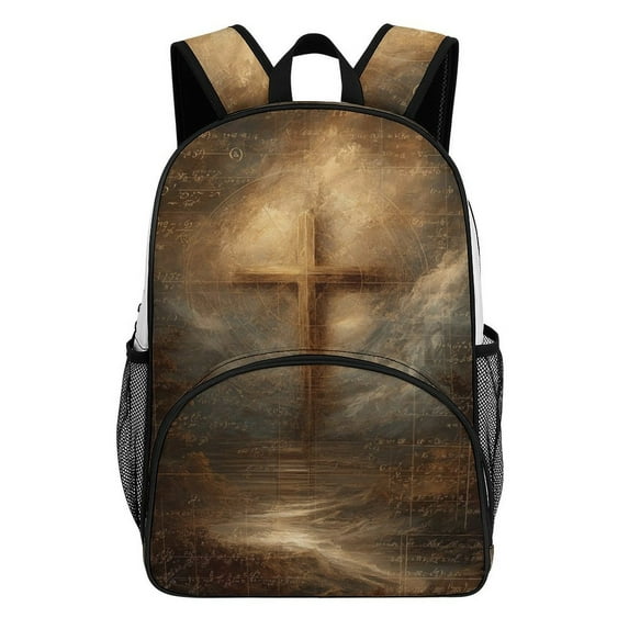 Cross Faith Science Artistic Vision Teenage Backpack Middle Students ...