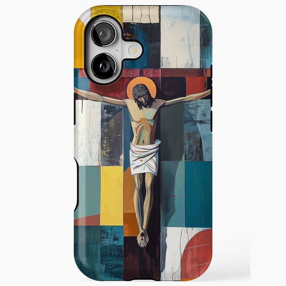Cross Faith Symbol Christian Minimal Design iPhone Case 17 through 11 ...