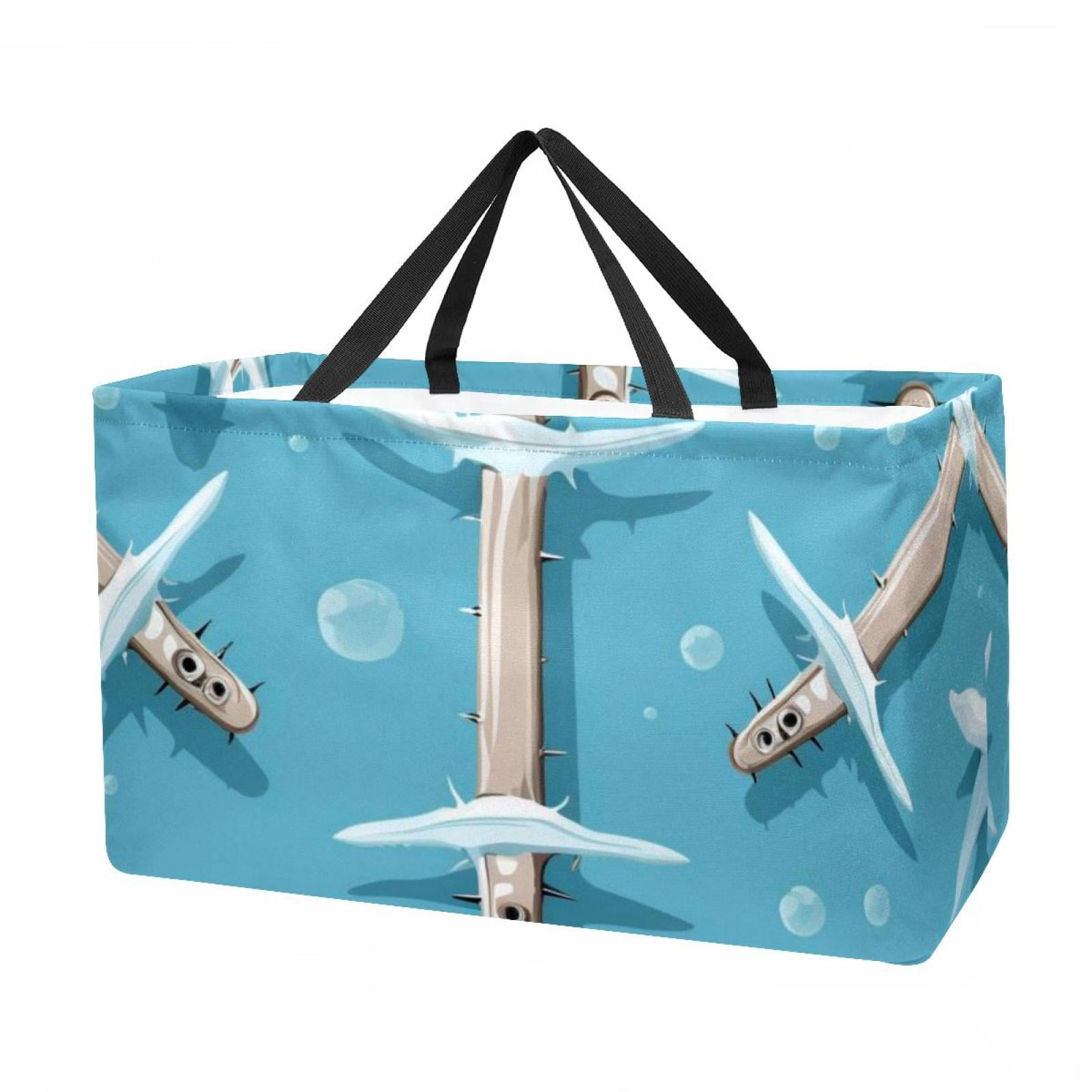 Cross Foldable Reusable Oxford Cloth Laundry Basket - Large Capacity ...