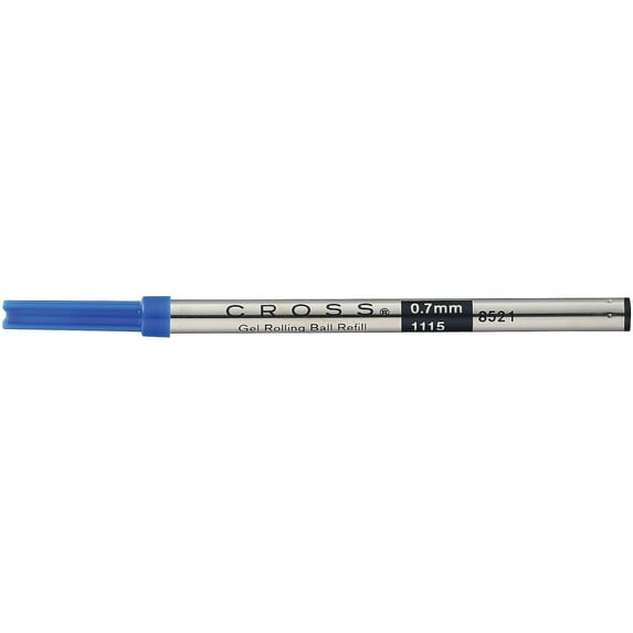 Cross Gel-Ink Pen Refill Medium Tip Blue Ink Each (8521) 146043 ...